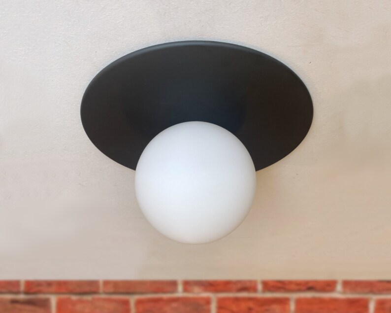 Flush Mount Ceiling Light the Chelsea Fixture - Etsy