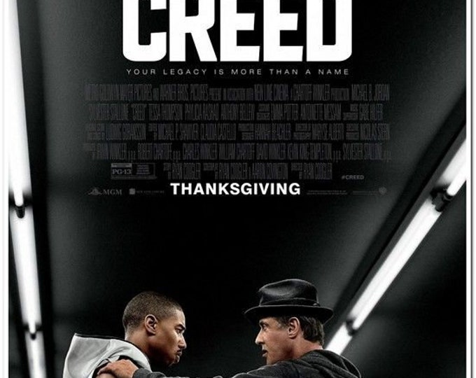 CREED 2015 Original 27x40 Movie Poster 2-sided Regular Style SYLVESTER ...