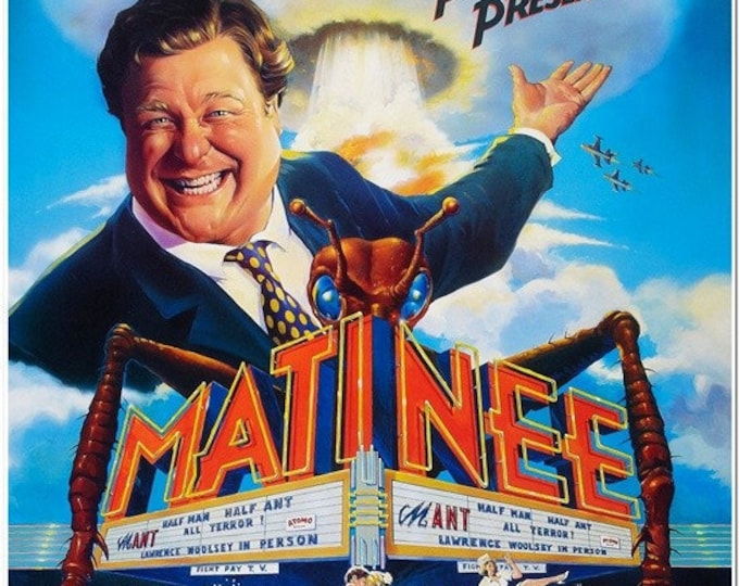 MATINEE 1993 Original 27x40 Movie Poster JOHN GOODMAN, Cathy Moriarty ...