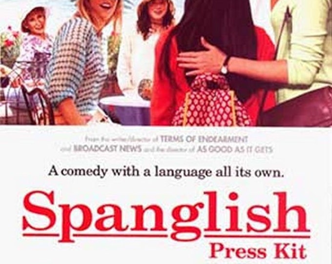SPANGLISH - 2004 - Original CD Press Kit - Adam Sandler, Tea Leoni, Paz ...