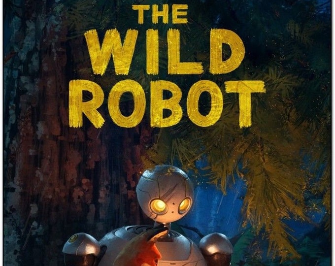 WILD ROBOT - 2024 - Original 27x40 Advance Movie Poster "b" - Voices of ...