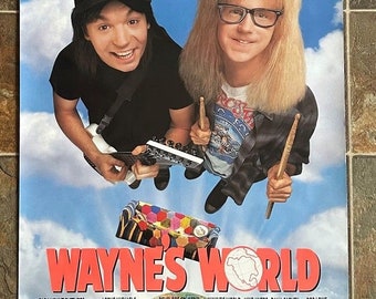 Wayne's World 1992 Original Movie Poster - Etsy