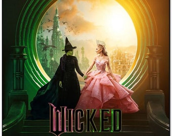WICKED - 2024 - Original 27x40 Movie Poster - Final Style With Credits ...