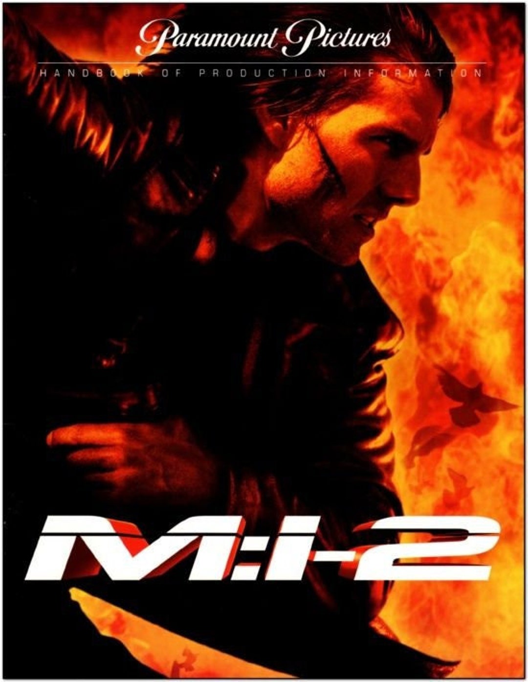 MISSION IMPOSSIBLE 2 2000 Movie Souvenir Book 24 Pages - Etsy