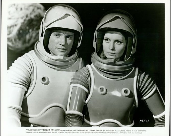 MOON ZERO TWO - 1970 - 3 Original 8x10 Glossy Still Photos - From ...