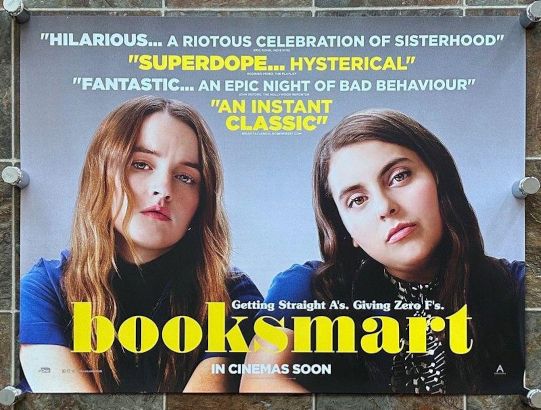 BOOKSMART - 2019 - Original British Quad Movie Poster - KAITLYN DEVER ...