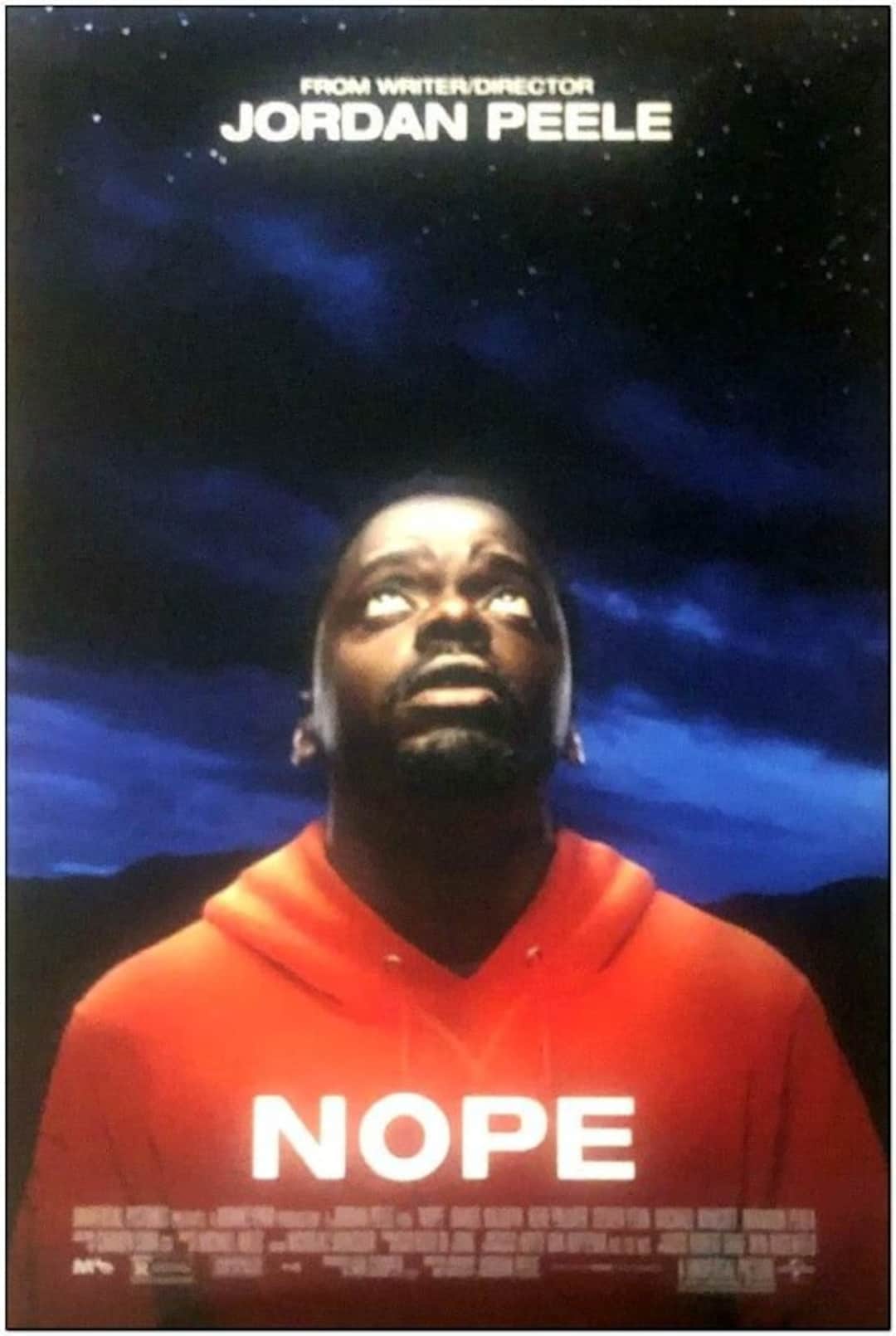 NOPE - 2022 - Original 27X40 Final Movie Poster - KEKE PALMER, Daniel ...