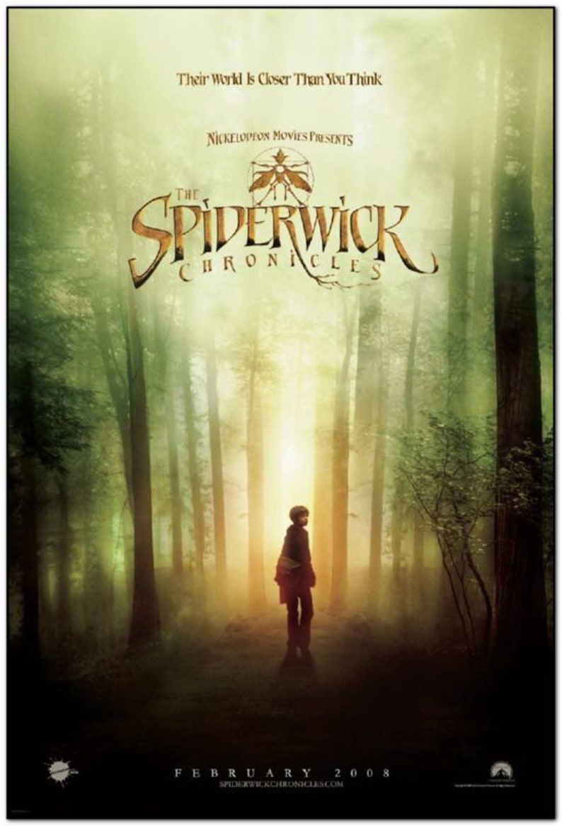 SPIDERWICK CHRONICLES - 2008 - Original 1-sheet Movie Poster - Advance ...