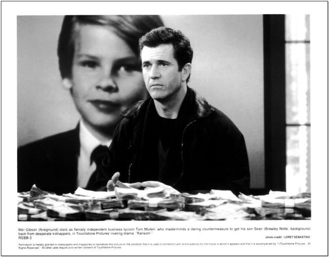 RANSOM 1996 Original Press Kit w/6 Glossy Photos 3 Color | Etsy