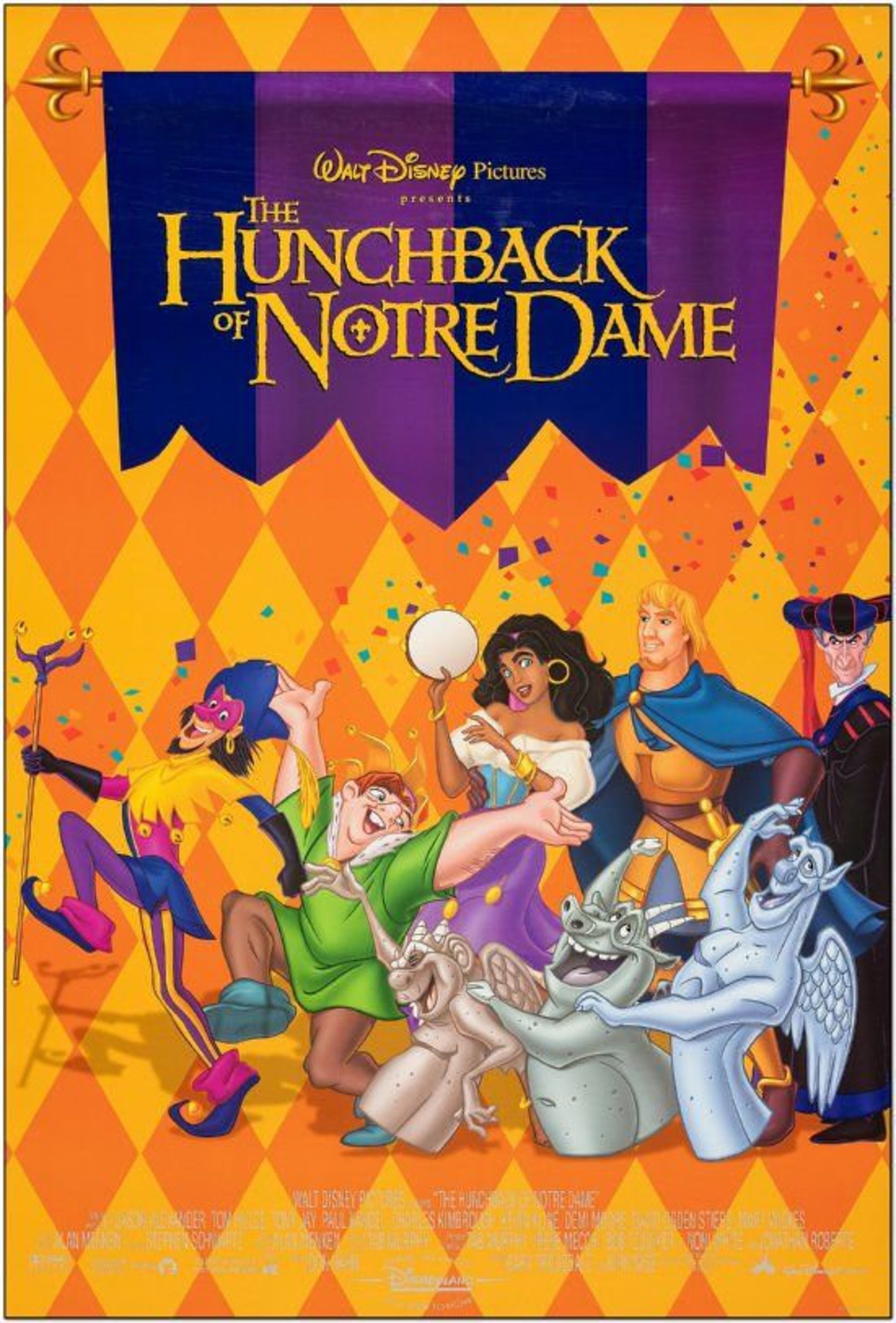 HUNCHBACK of NOTRE DAME 1996 Original 2-sided Movie Poster - Etsy