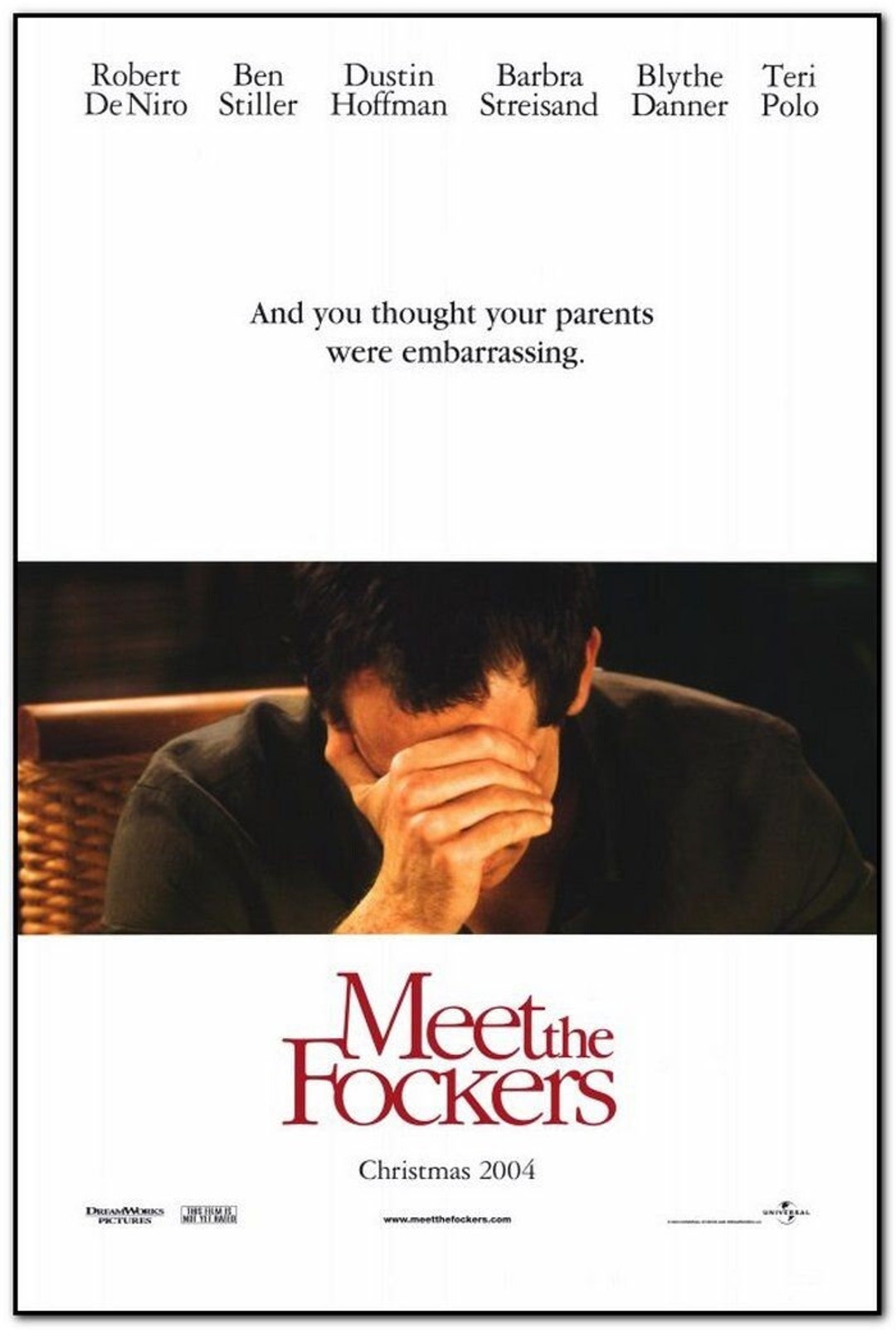 MEET THE FOCKERS - 2004 - Original 27x40 Advance Movie Poster - Robert ...