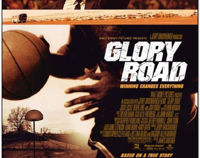 GLORY ROAD 2006 Original D/S 27x40 Movie Poster Josh - Etsy