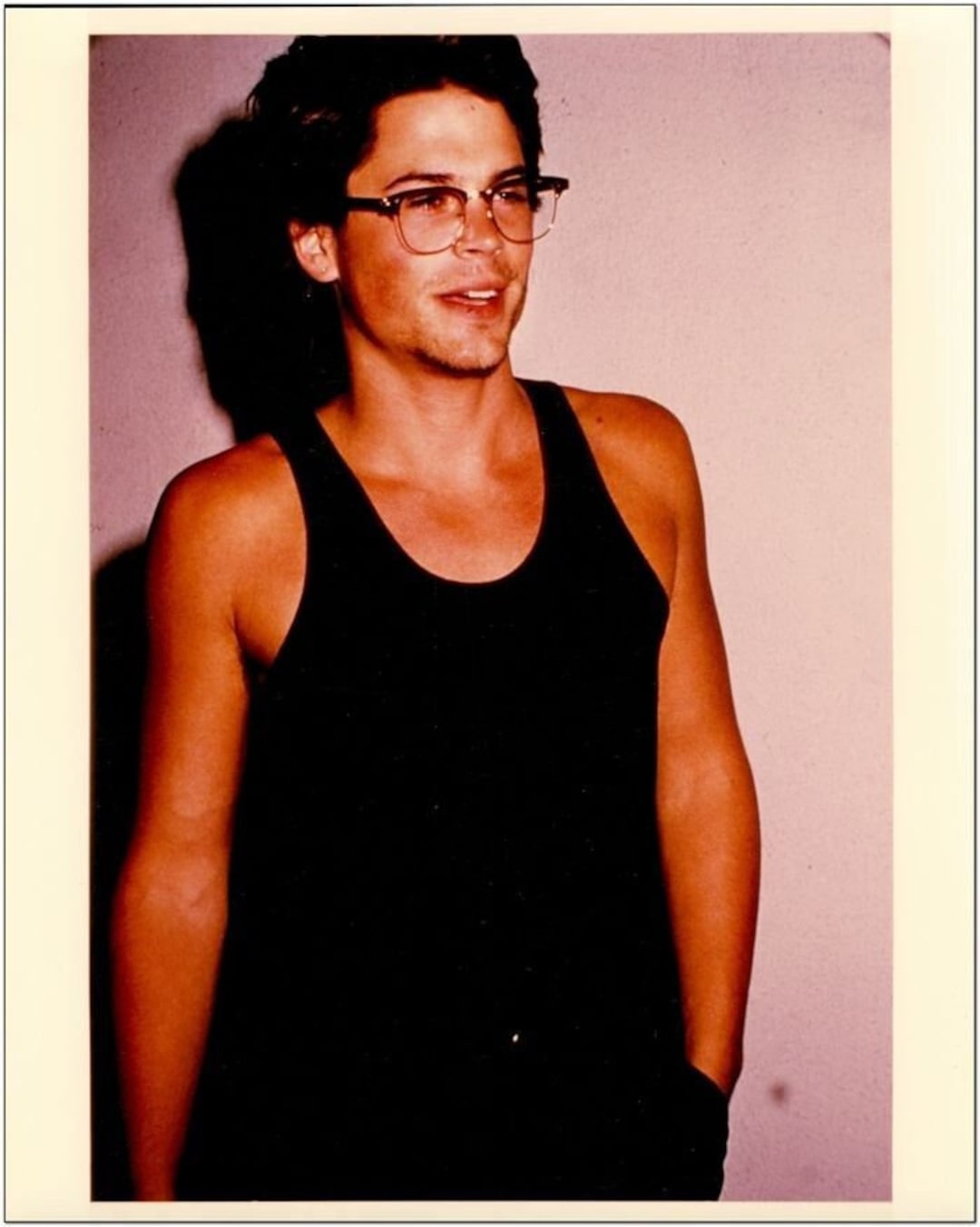 ROB LOWE - Wearing Glasses! - Set of 4 (four) 8x10 Glossy Color Photos ...