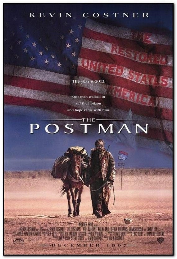 POSTMAN 1997 Original 27x40 Movie Poster KEVIN COSTNER - Etsy
