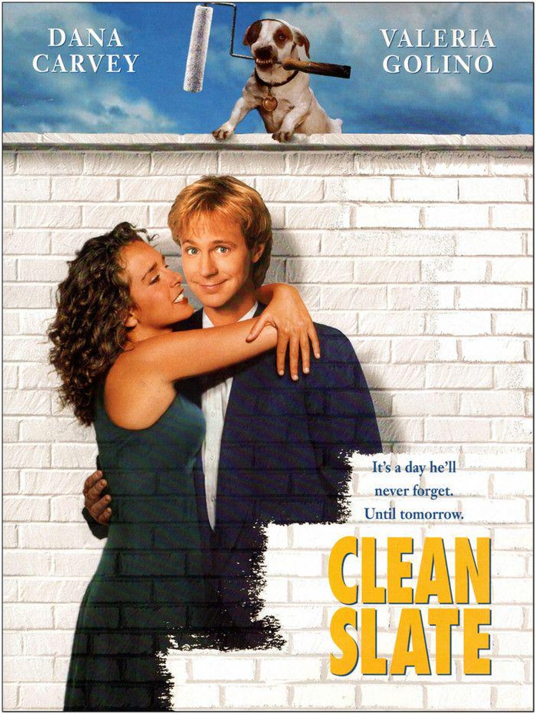CLEAN SLATE - 1994 - Original Press Kit - Includes 4 Glossy Photos - Stars Dana Carvey, Valeria ...
