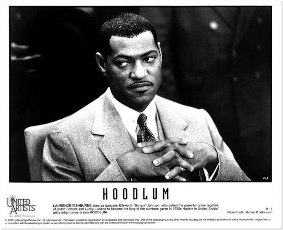 HOODLUM - 1997 - Original Press Kit W/ 11 Photos - ANDY GARCIA, Tim ...