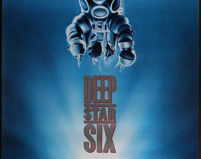 DEEP STAR SIX - 1989 Original Rolled 27x40 Movie Poster- Greg Evigan, Nia Peeples - Ocean Horror ...
