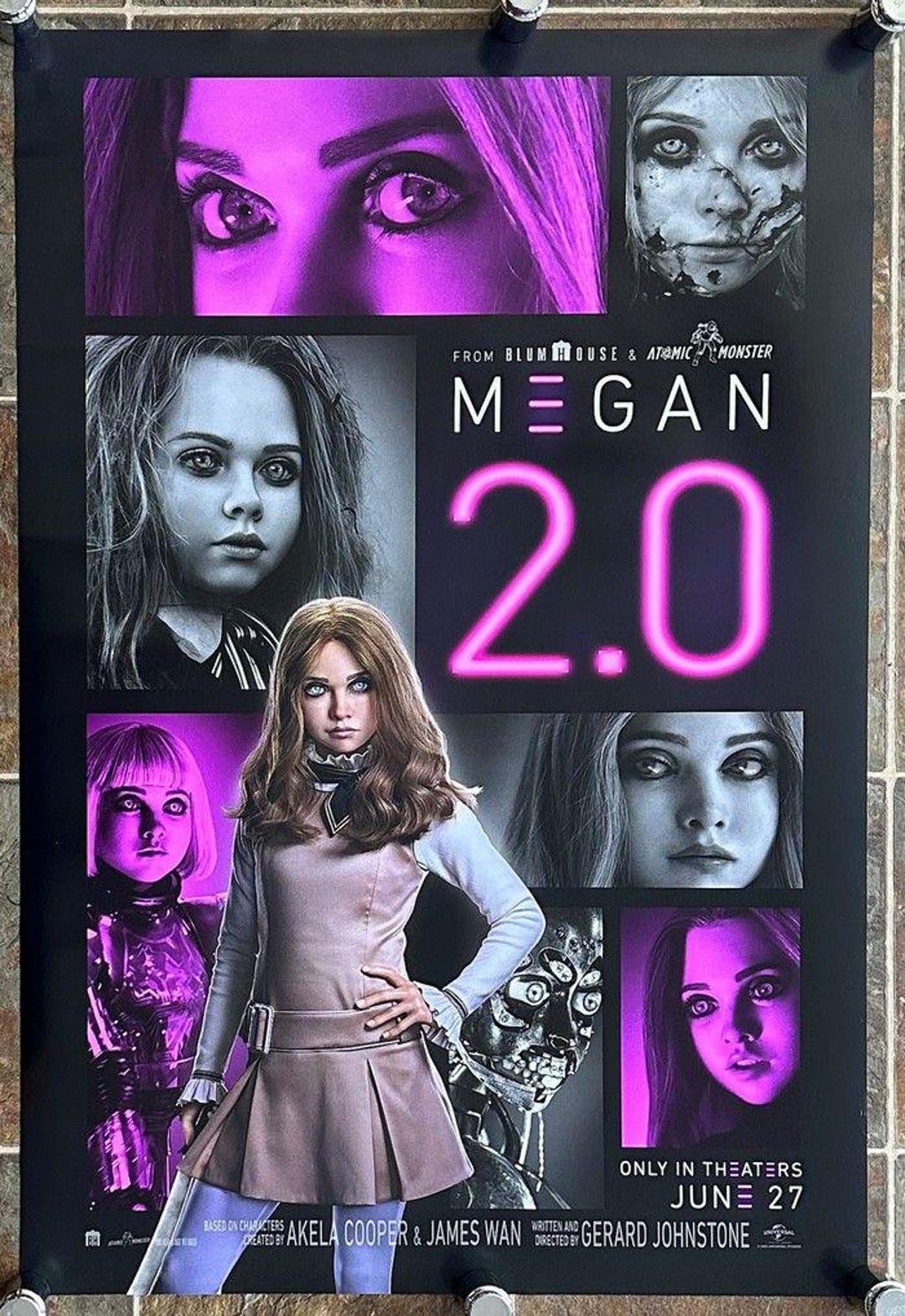 MEGAN - 2023 - Original D/S 27X40 Advance Movie Poster - Style B ...