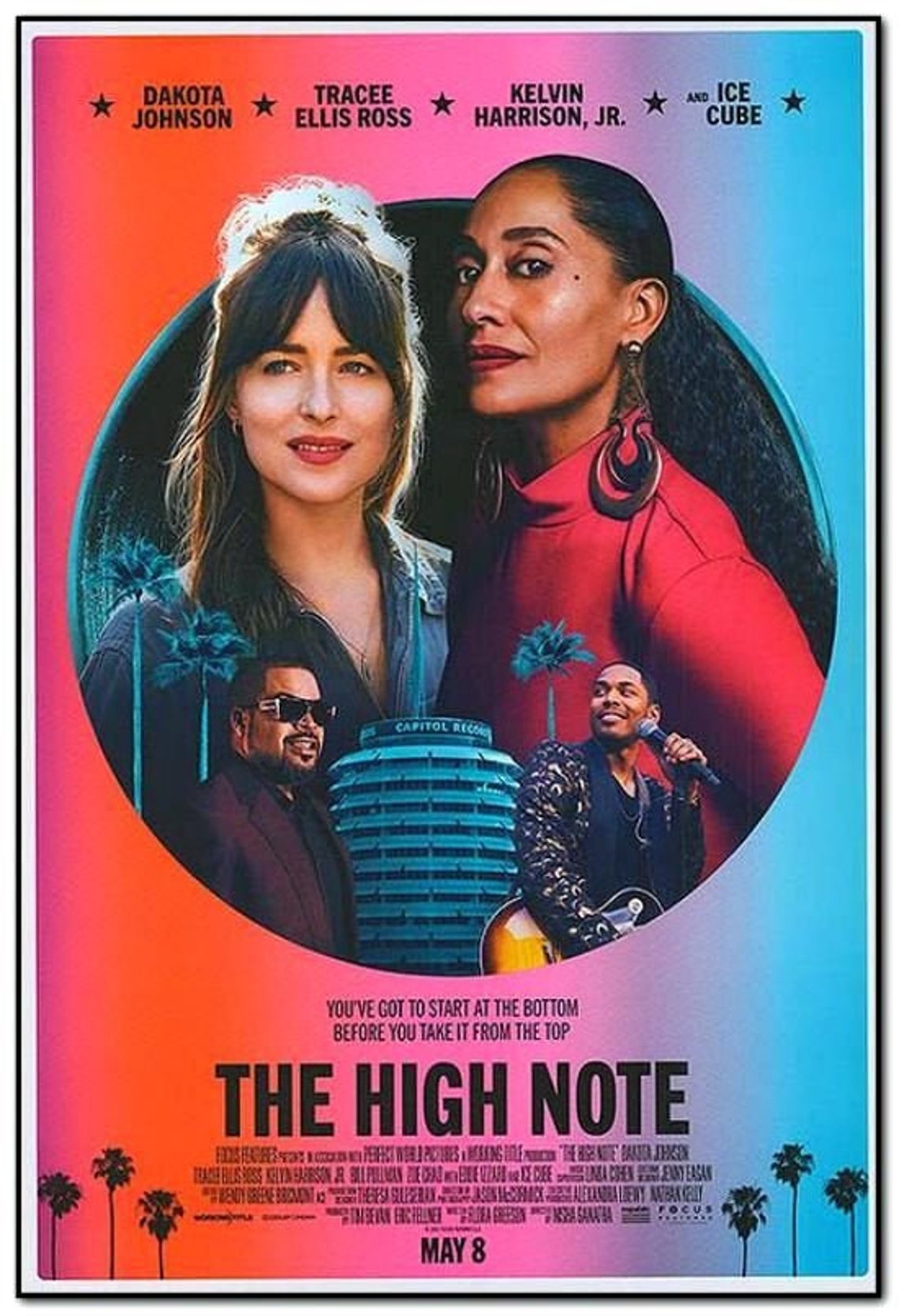 HIGH NOTE - 2020 - Original 27x40 Movie Poster - Final Style - Dakota ...