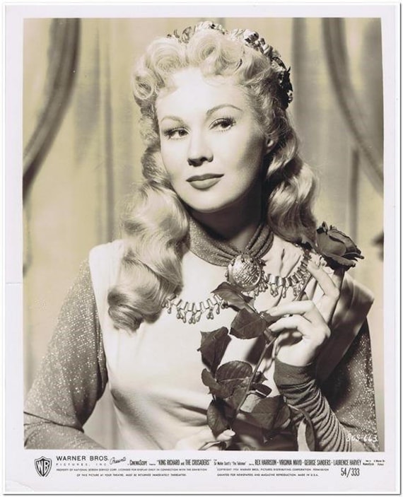 VIRGINIA MAYO Original 8x10 Glossy Still PORTRAIT Photo - Etsy