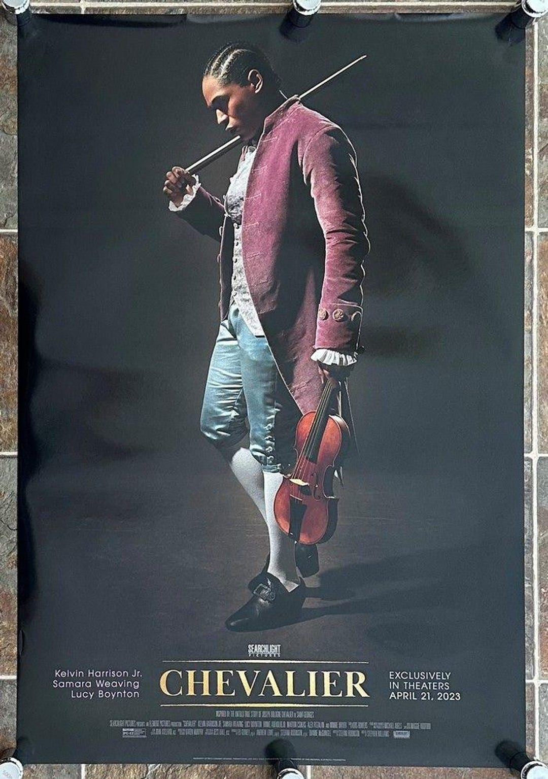 CHEVALIER - 2023- Original 27x40 Movie Poster - KELVIN HARRISON - Etsy
