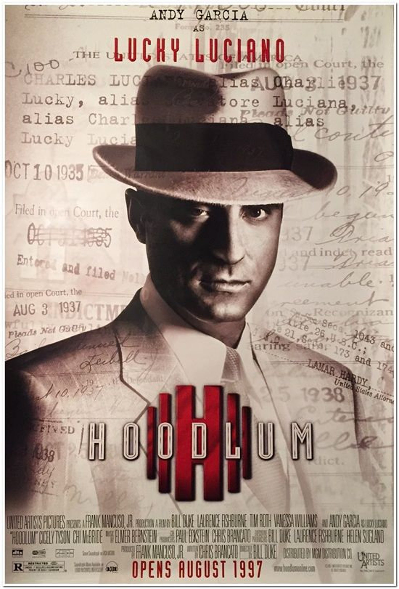 HOODLUM 1997 Original 27x40 Movie Poster Advance Poster - Etsy