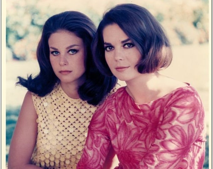 Sisters NATALIE WOOD and LANA Wood- 8x10 Color Glossy Still Photo - Reproduction - Etsy
