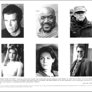 RANSOM - 1996 - Original Press Kit W/6 Glossy Photos, 3 Color Slides ...
