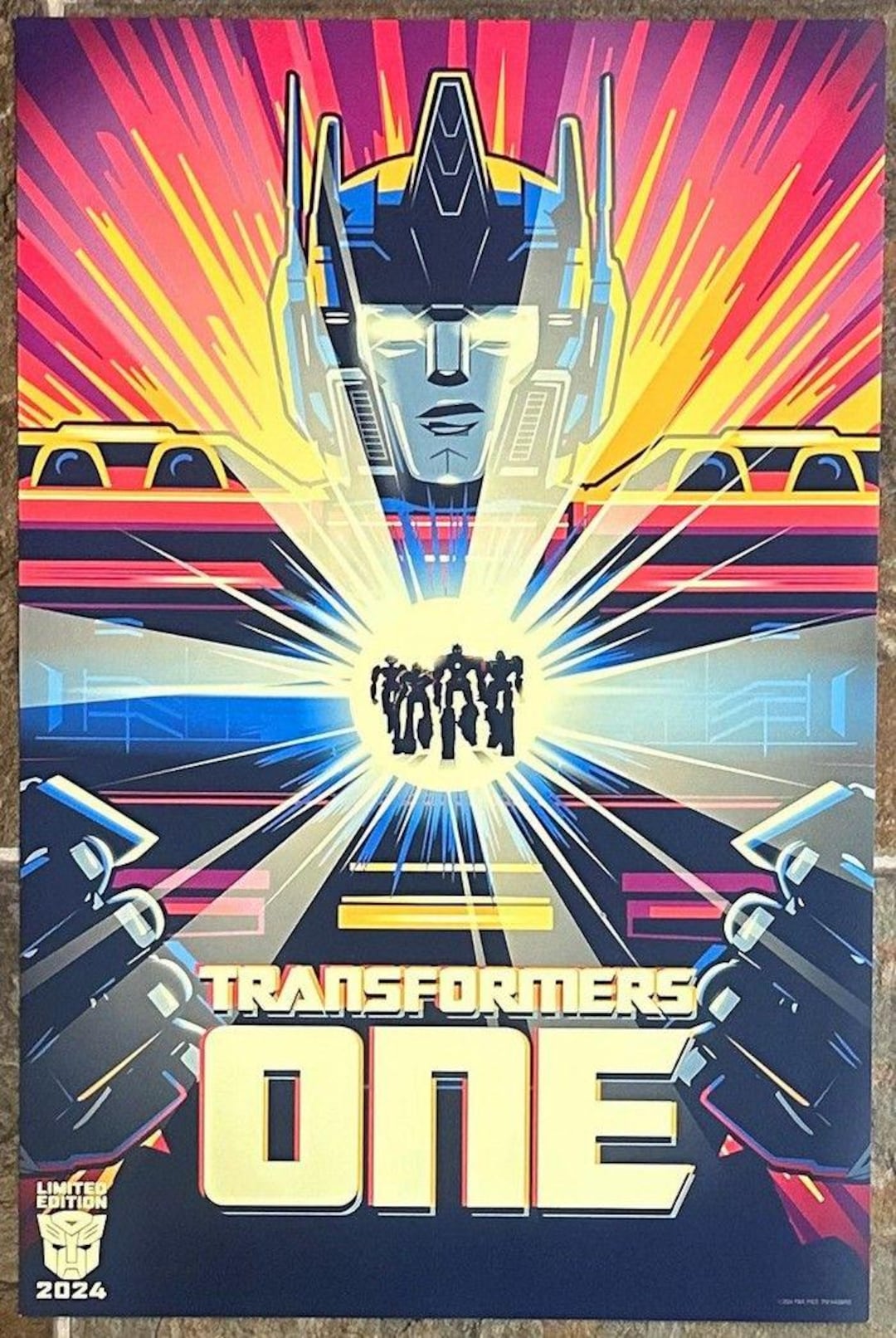 TRANSFORMERS ONE - 2024 - Original 12x18 Mini Movie Poster - Style A ...