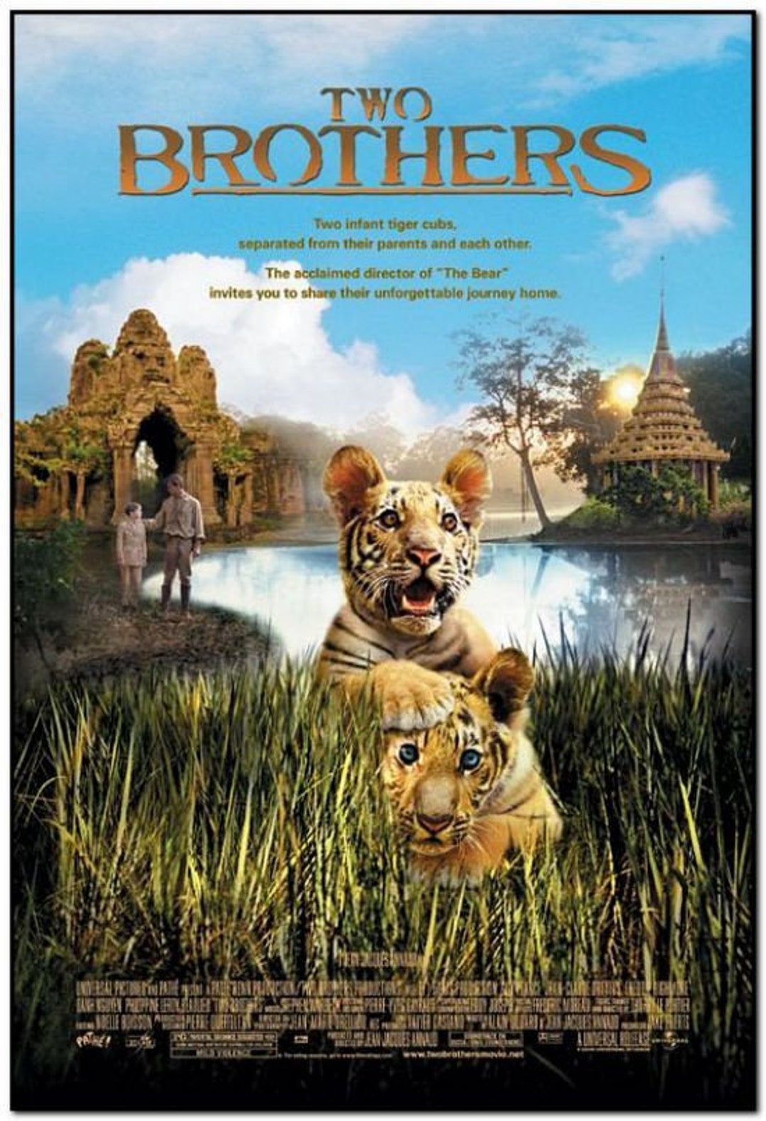 TWO BROTHERS - 2004 - Original 27x40 Movie Poster - Final Style - Guy ...