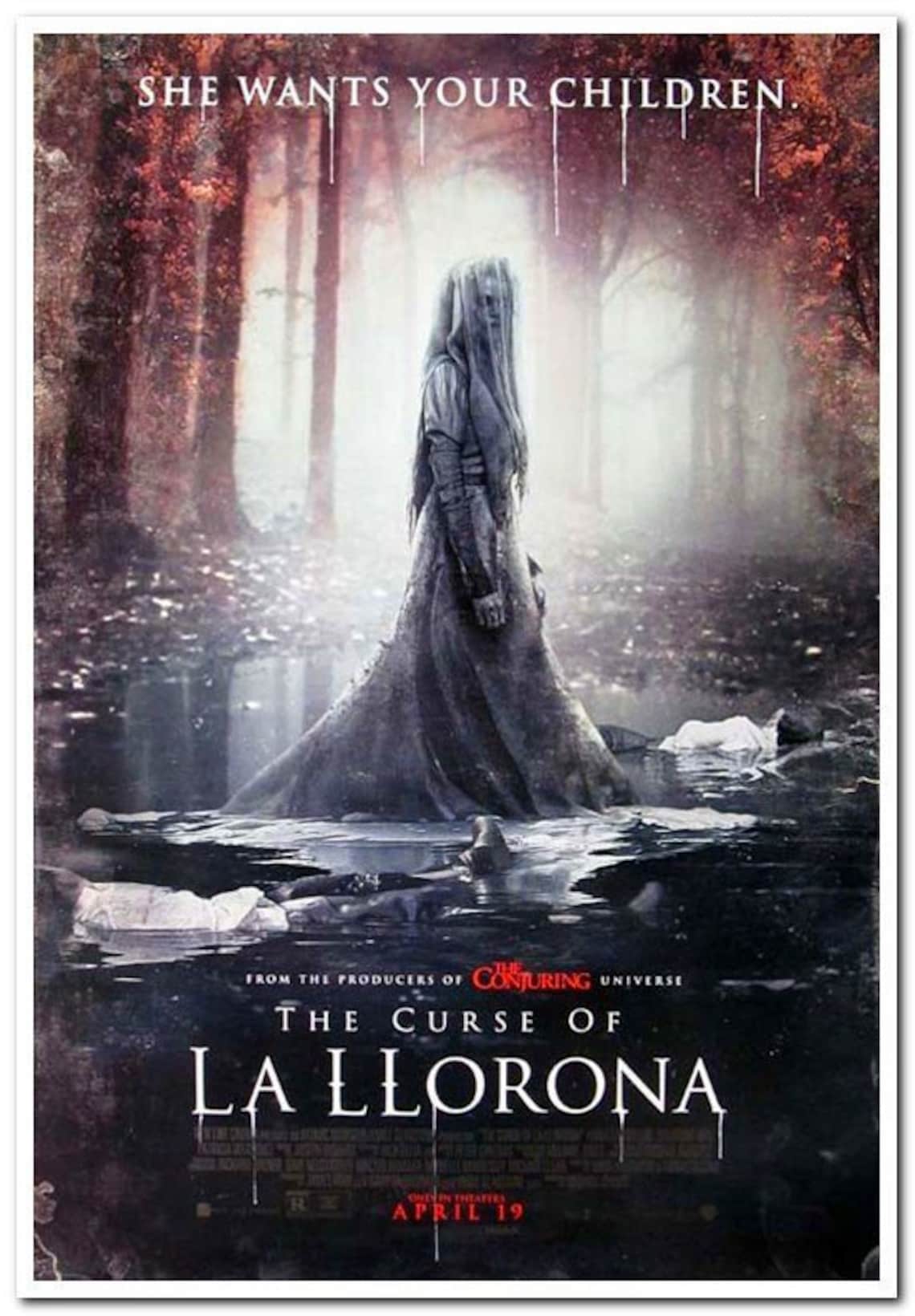 CURSE of LA LLORONA 2019 Original 2-sided 27X40 Movie - Etsy