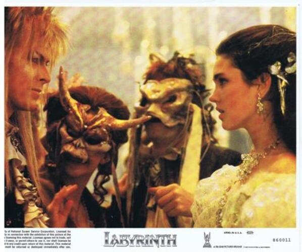 LABYRINTH 1986 US Mini Lobby Card Set of 8 Cards David | Etsy