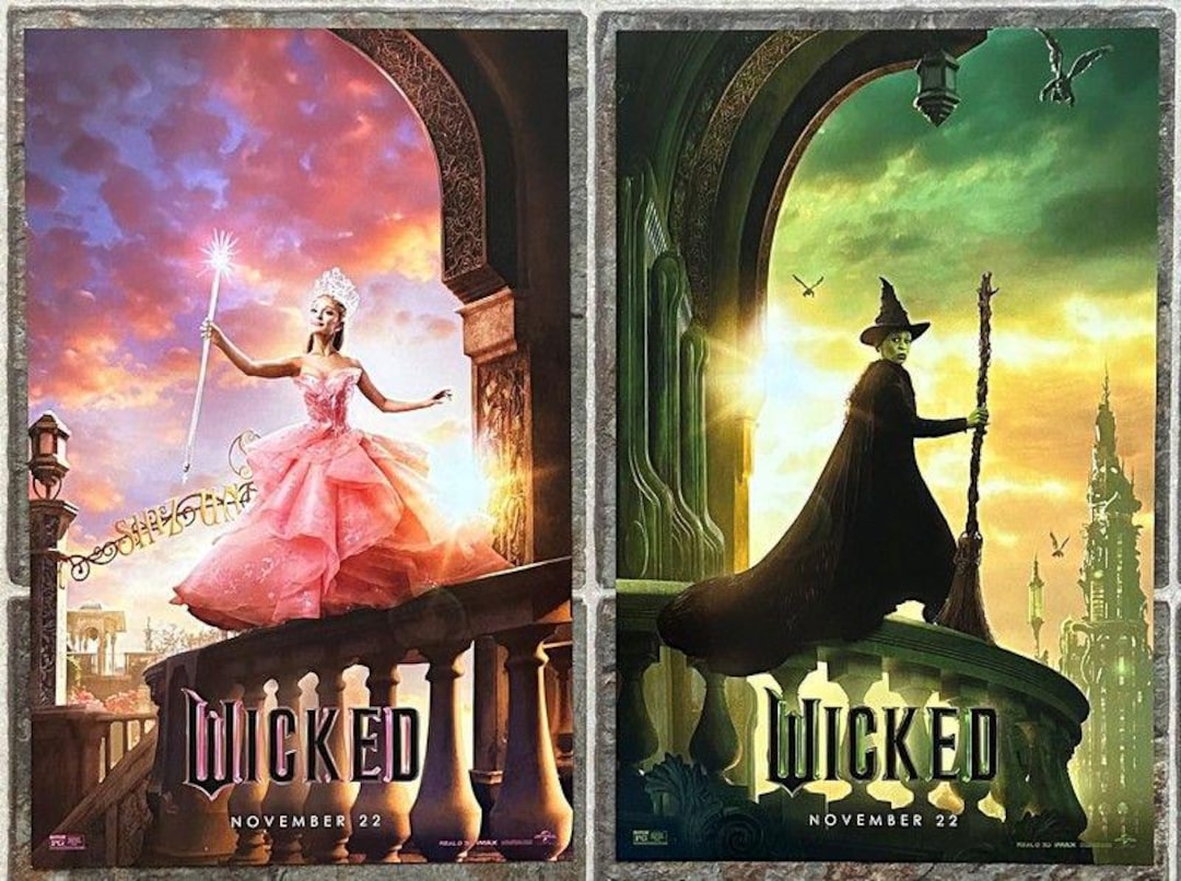 WICKED - 2024 - Original 11 X 17 Mini Poster - 2-sided!! - ARIANA ...