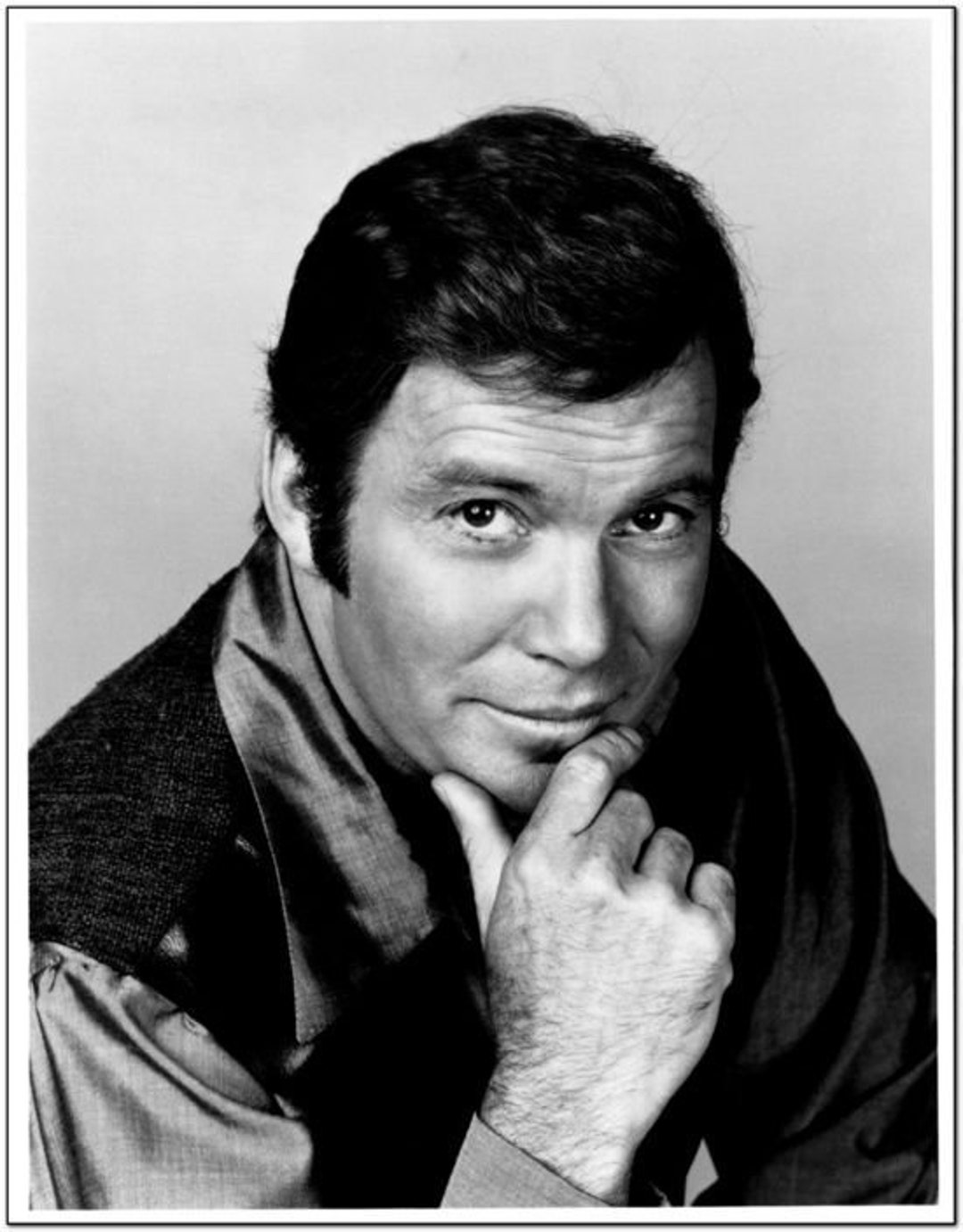 WILLIAM SHATNER - Original Glossy Still PORTRAIT Photo From Barbary ...