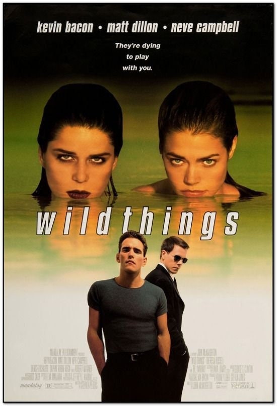 WILD THINGS 1998 Original 27x40 Movie Poster Matt - Etsy