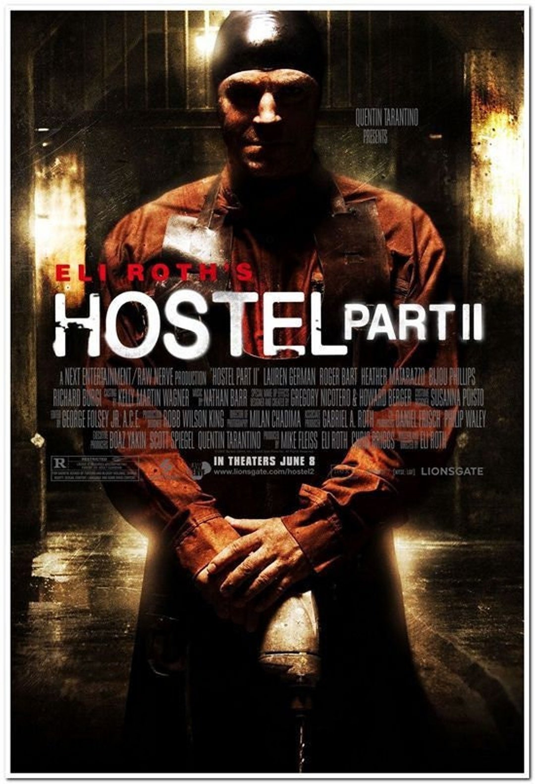 HOSTEL 2 - 2007 - Original 27x40 Movie Poster - Roger Bart Style ...