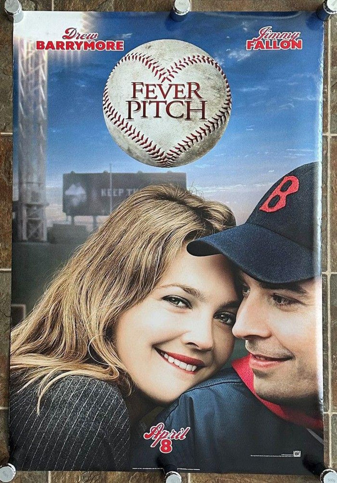 FEVER PITCH - 2005 - Original 27x40 Movie Poster - Advance Style - Drew ...