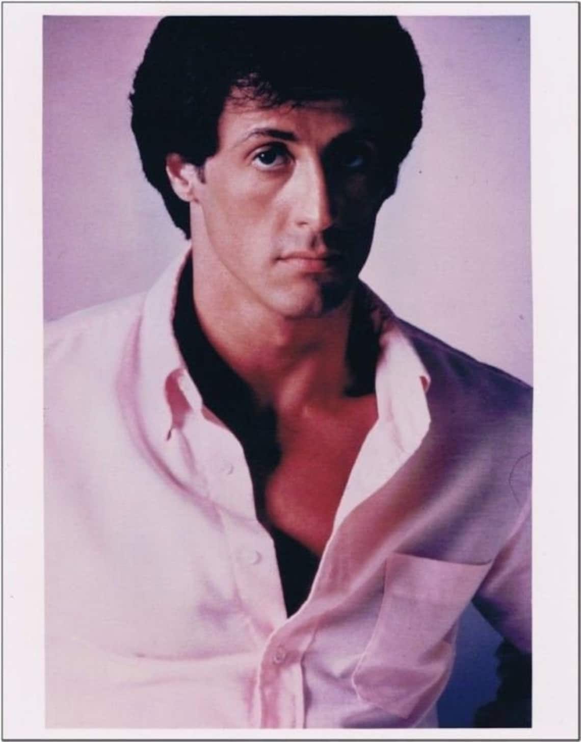 SYLVESTER STALLONE 8x10 Color Glossy Still Photo Portrait | Etsy