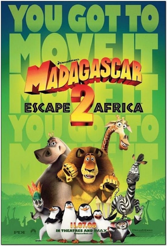 Madagascar 1 Poster
