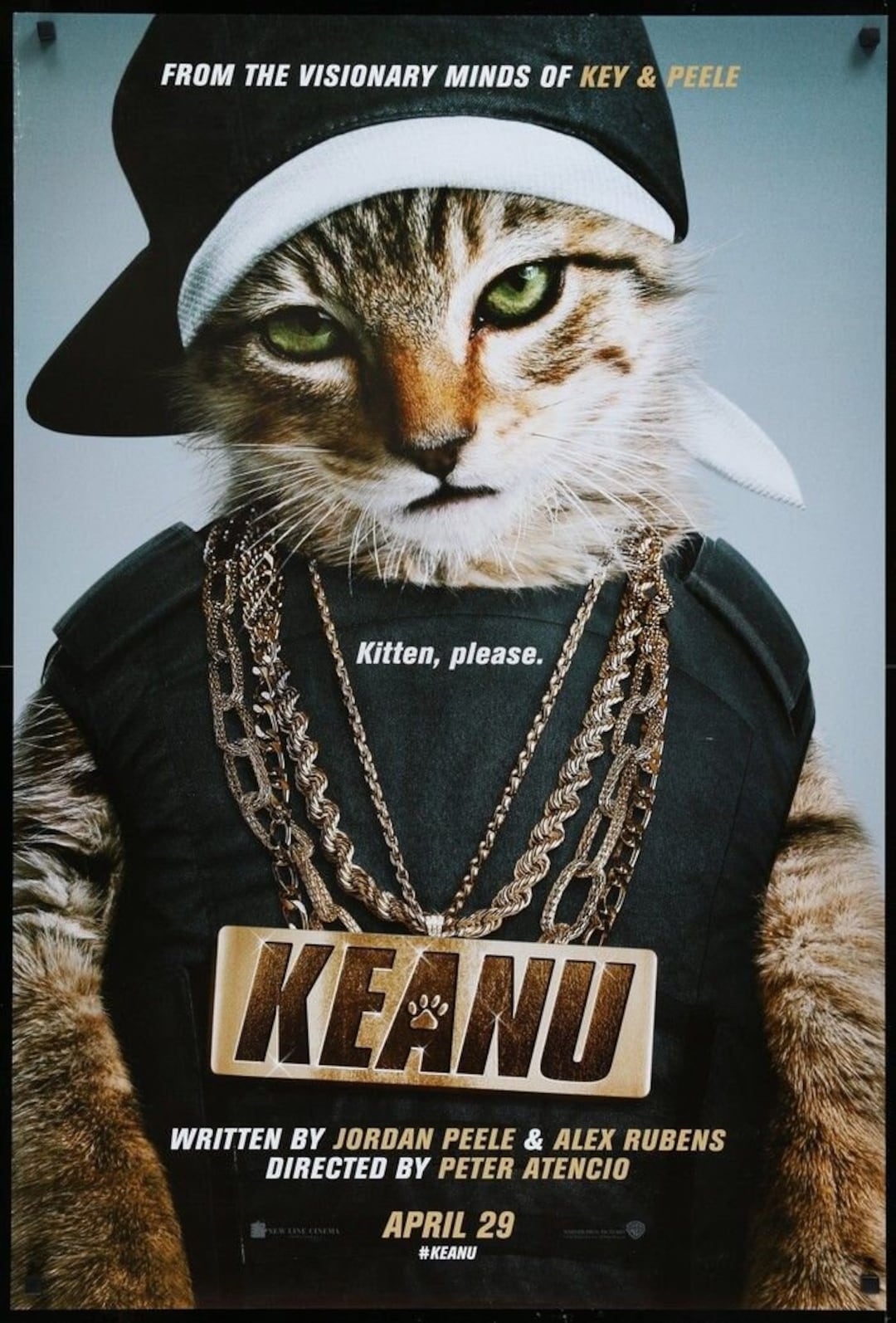 KEANU - 2016 - Original 27x40 Movie Poster - Advance Style - Jordan ...