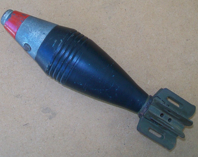 WWII 1945 60mm M49A2 Mortar Round Shell Inert/dummy - Etsy