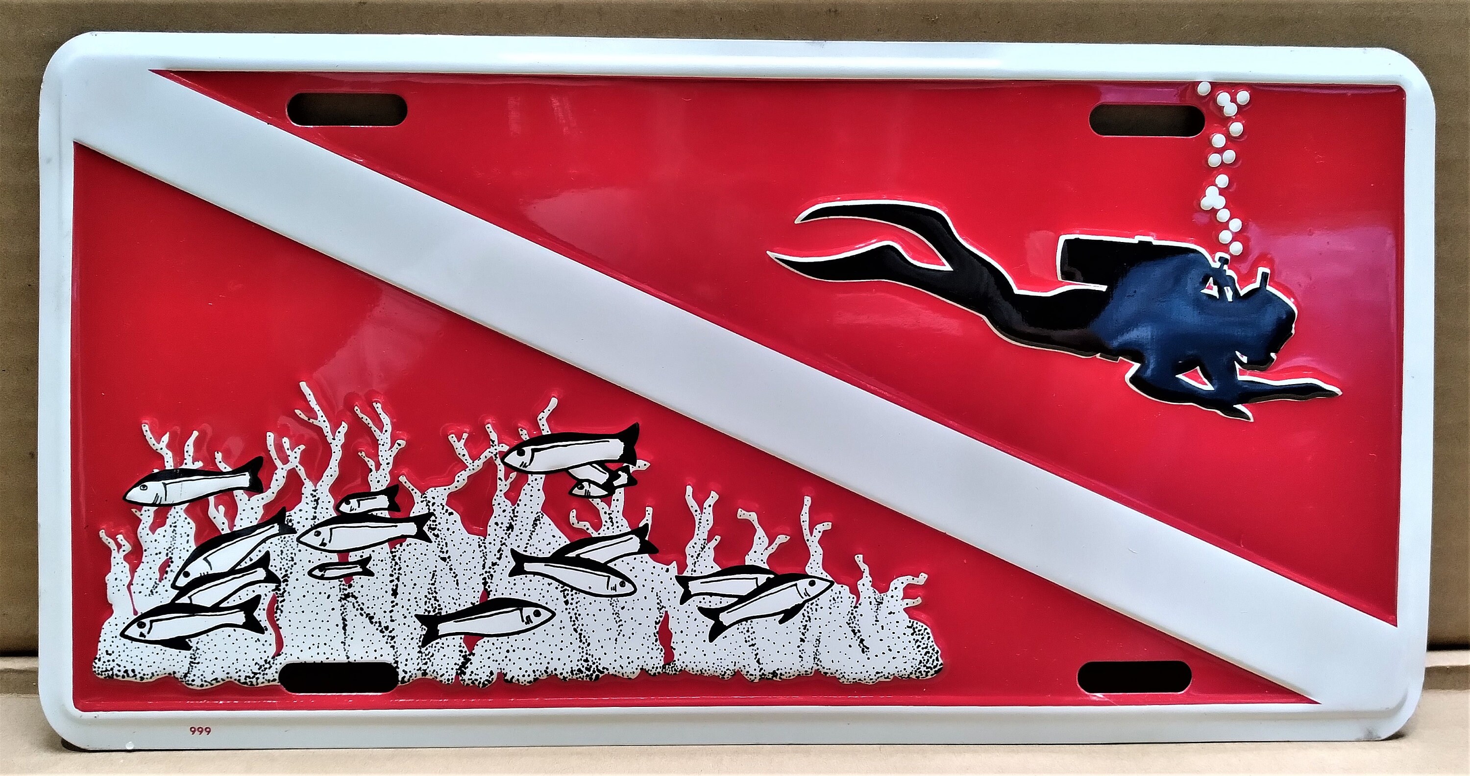 SCUBA Diving Diver License Plate | Etsy