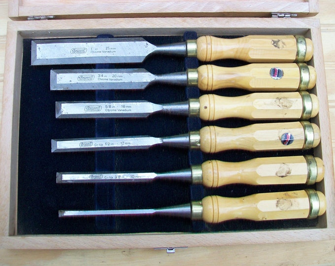 Freud Professional Woodworking Chisel Set WC-106 30 Years Old Nice - Etsy