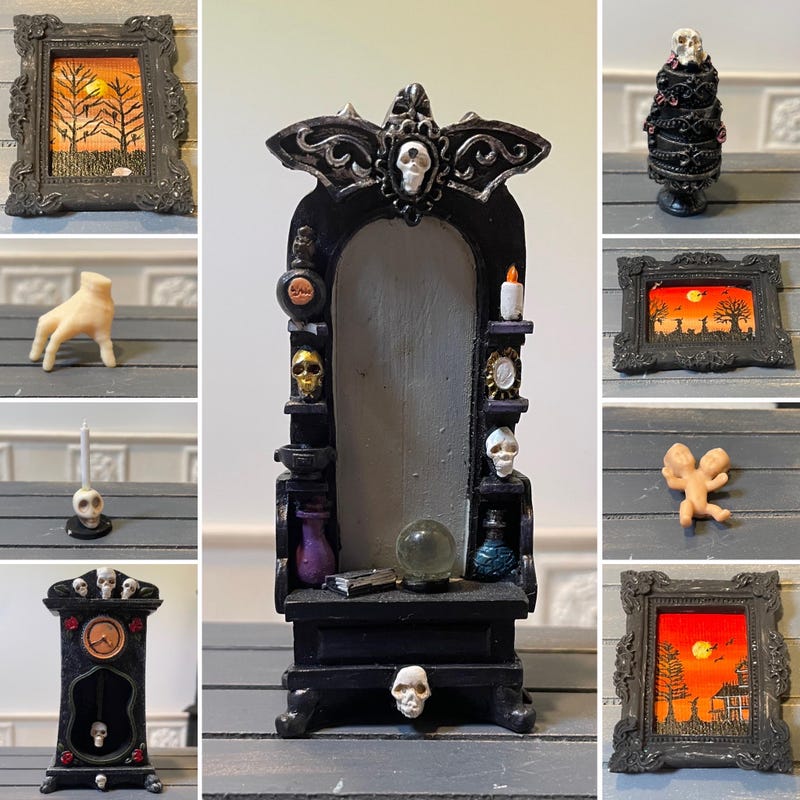 Spooky Miniature - Etsy
