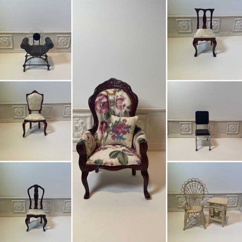 Miniature Chairs - Etsy