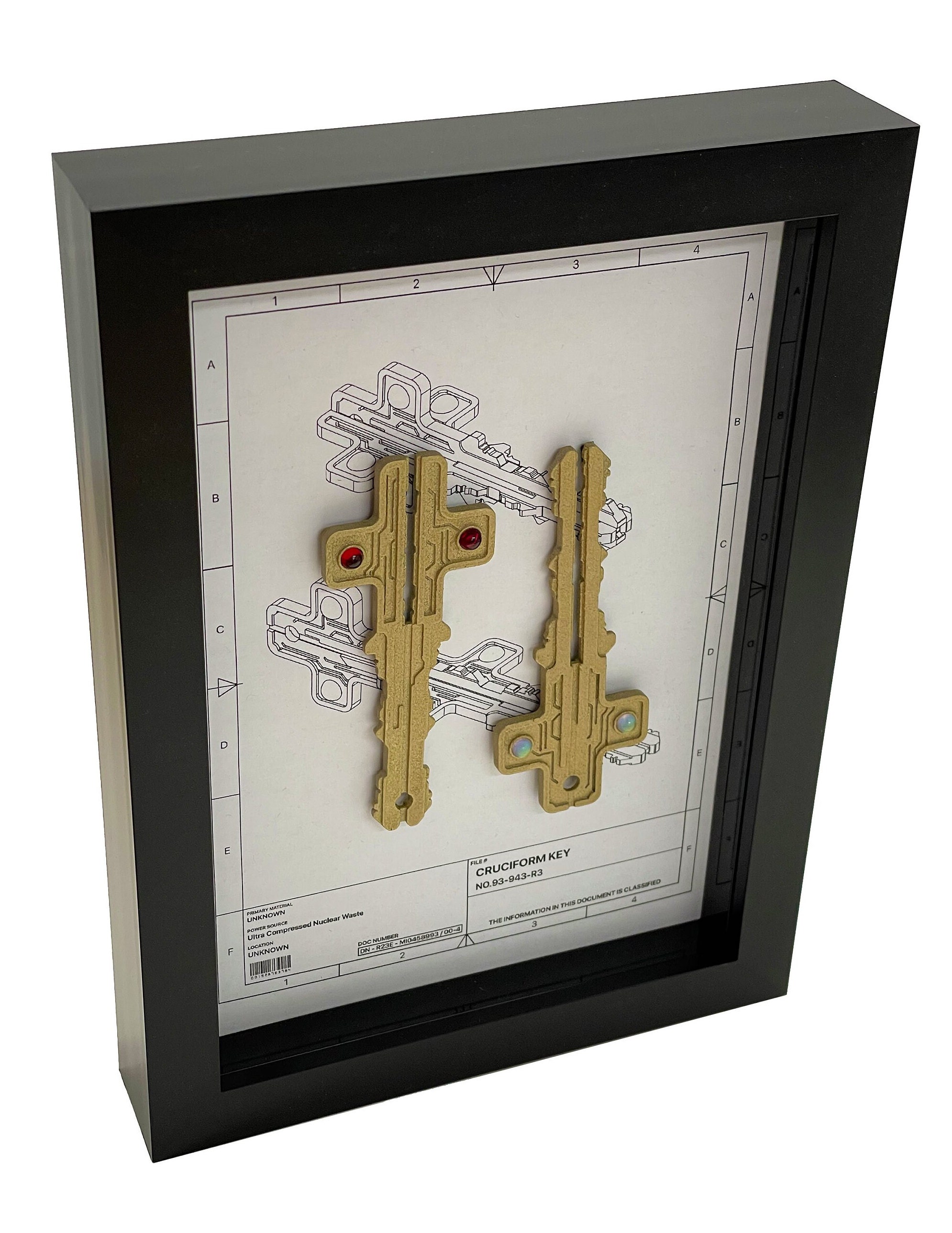 Ai Entity Cruciform Key A5 Display Frame Mission Impossible Inspired AI ...