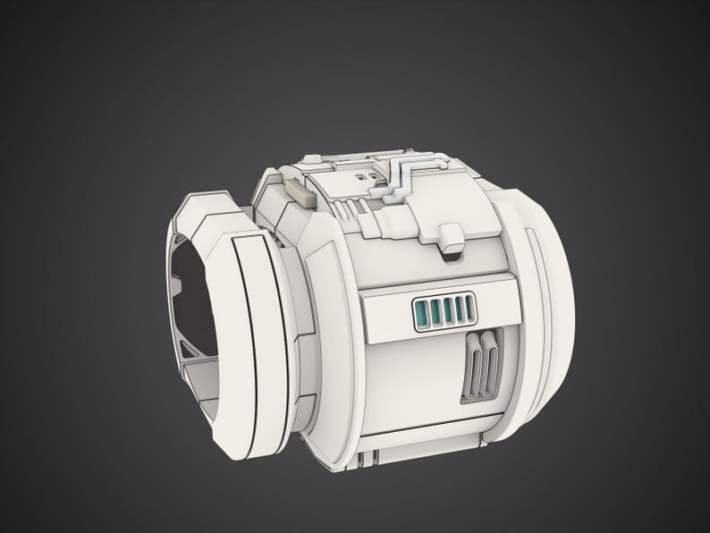 Cowboy and Aliens Wrist Bracelet | 3D MODEL / 3D PRINT | Prop Costume ...