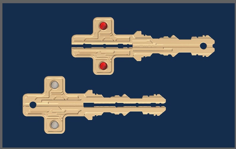 AI Cruciform Key | DIGITAL File STL - Entity 3D Print - Mission ...