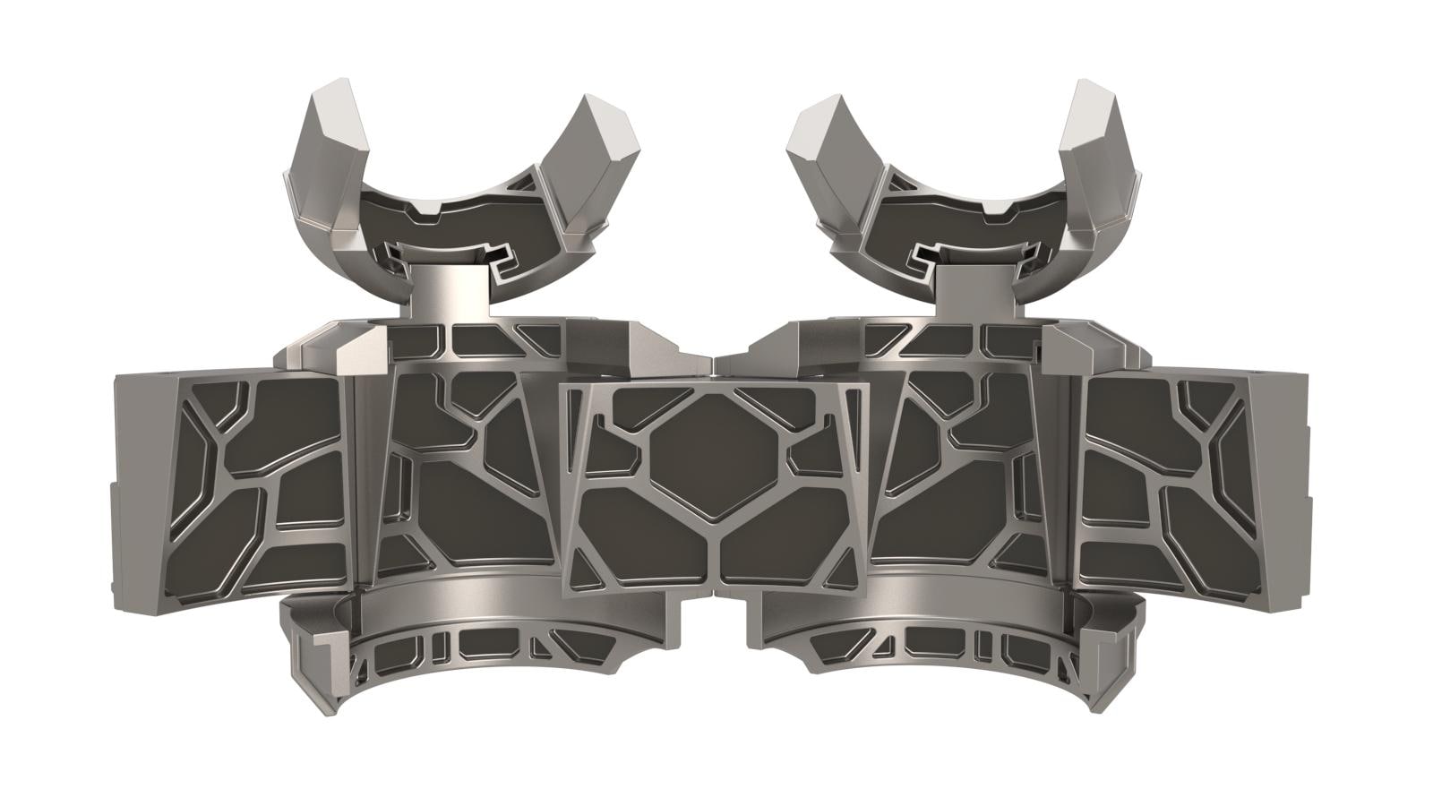 Cowboy and Aliens Wrist Bracelet | 3D MODEL / 3D PRINT | Prop Costume ...