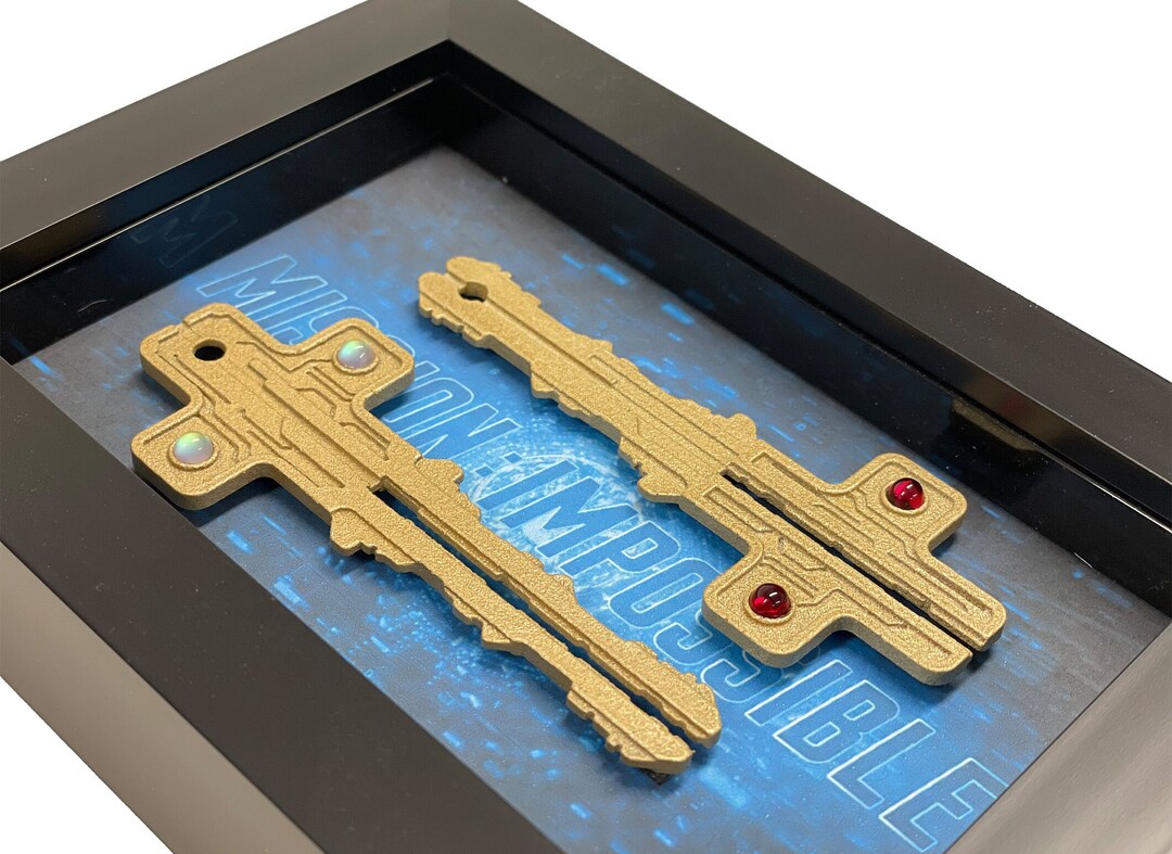 Ai Entity Cruciform Key 4"x6" Display Frame - Mission Impossible ...